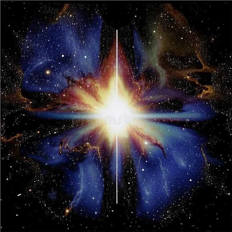 Supernova birth stock photo. Image of poster, aurora - 361705374