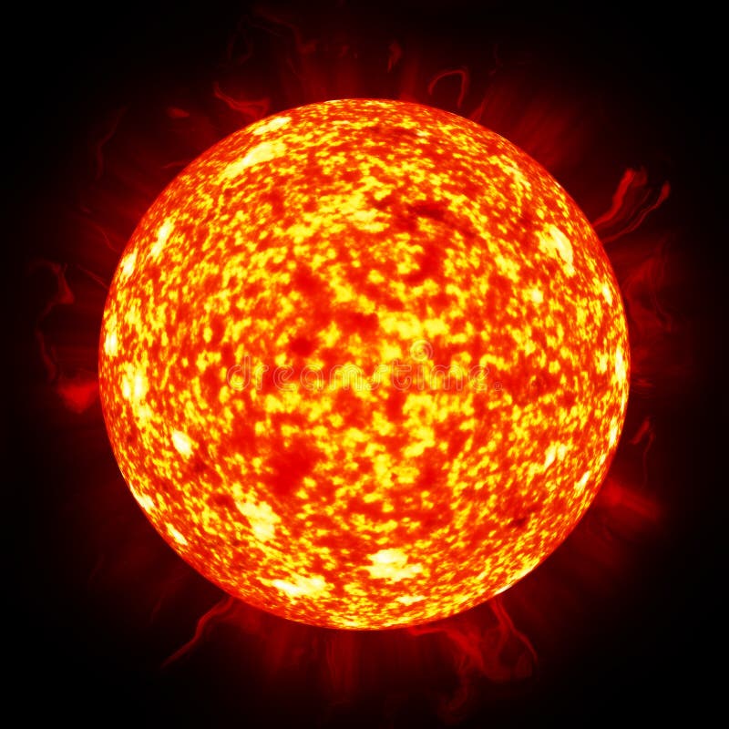 Supernova Burst in Deep Space Stock Illustration - Illustration of ...