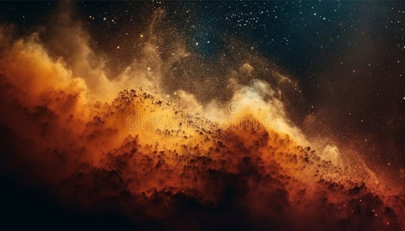 Supernova Explodes in the Milky Way, a Fantasy in Space Generated by AI ... Supernova Explodes in the Milky Way, a Fantasy in Space Generated by AI ...