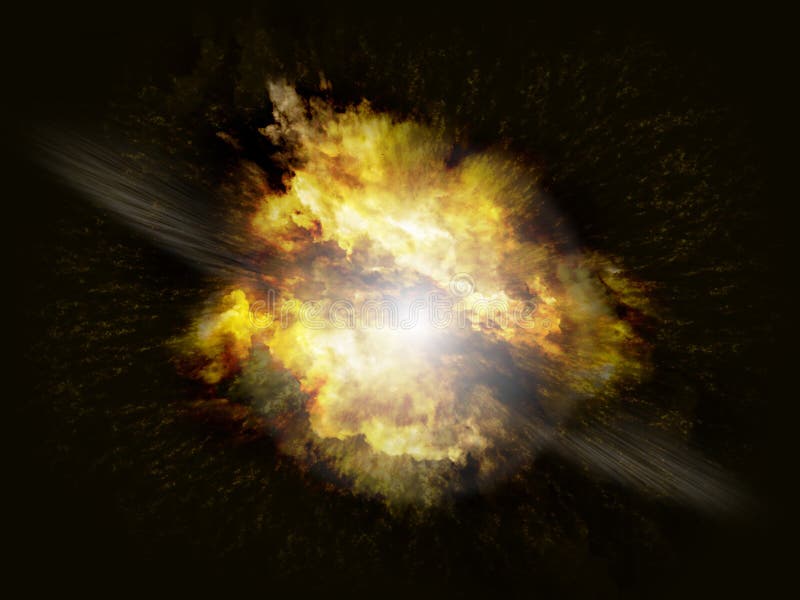 Supernova Explosion stock illustration. Illustration of mystery - 26554098