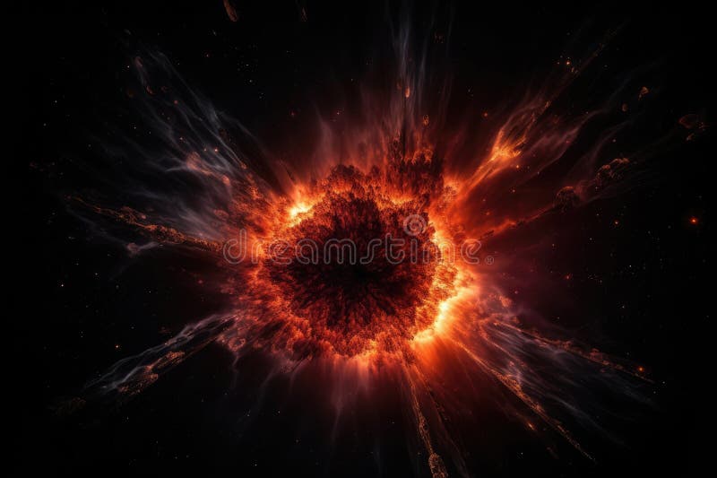 Supernova Explosion Dramatic and Captivating Image of a Supernova ...