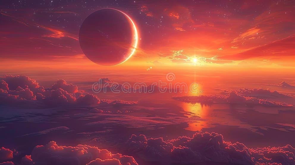 A Supernova Explosive Star, when the Star Explodes, Throwing a Huge ...