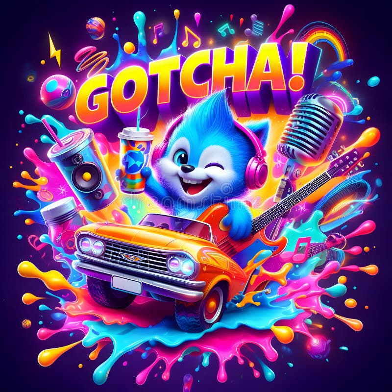 SuperNova Ryhthms: Plosion of Vibes - GoTCha! Stock Illustration ...