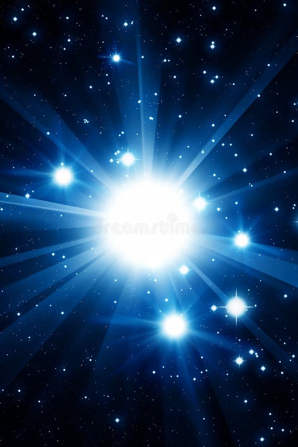 Supernova star burst stock illustration. Illustration of background ...