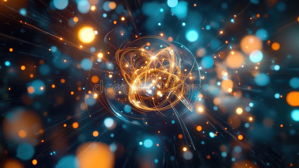 Quantum Particle Illustration Entanglement Stock Illustrations – 237 ...