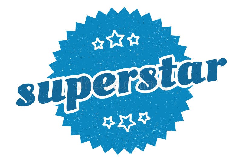 Superstar Sign. Superstar Vintage Retro Label Stock Vector ...