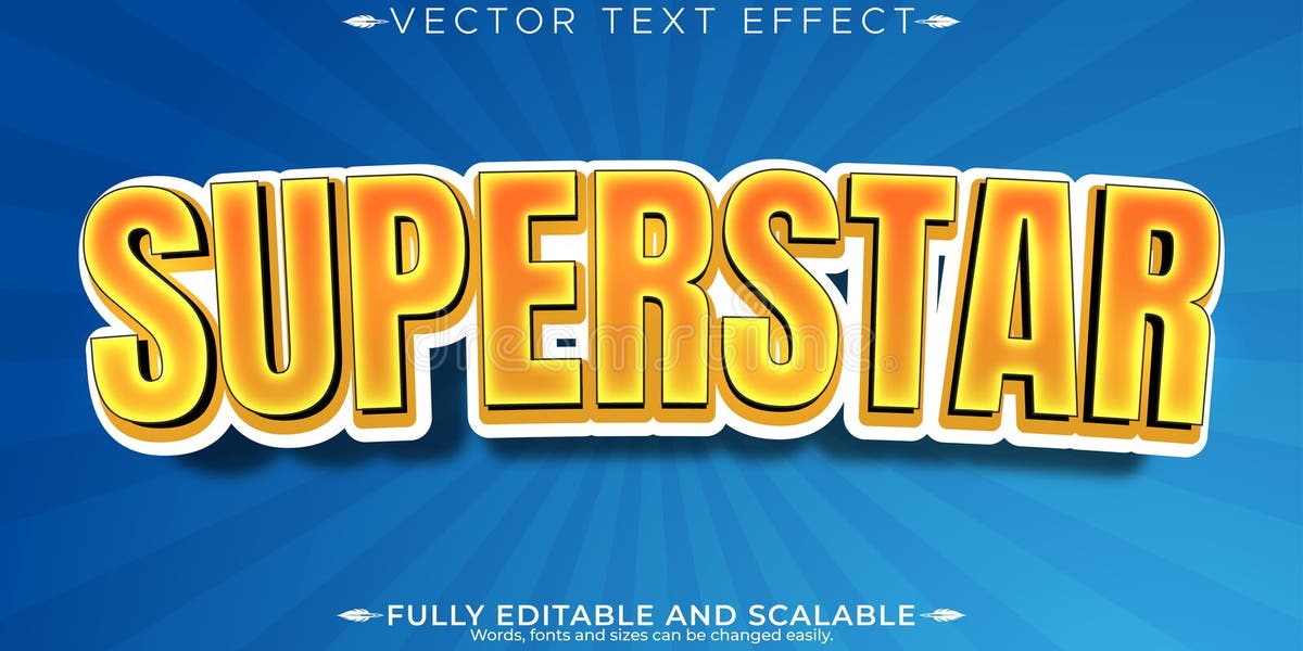 Superstar Alphabet Stock Illustrations – 40 Superstar Alphabet Stock ...