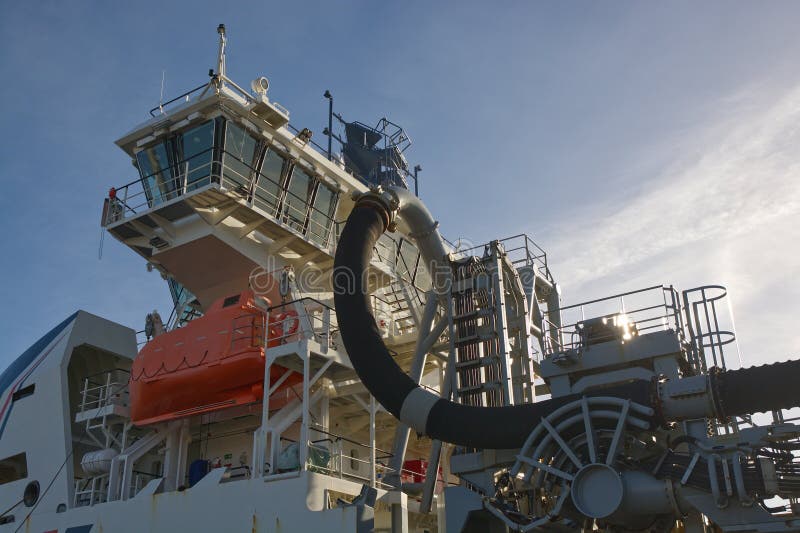 Superstructure on ship stock image. Image of vessel - 313705989