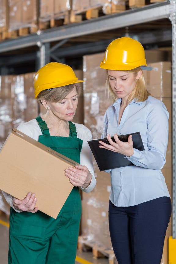 Supervision in Manufacturing Plant Stock Image - Image of control ...