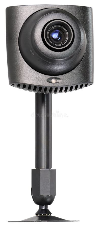 Supervision Video Camera Isolated Stock Photo - Image of camera ...