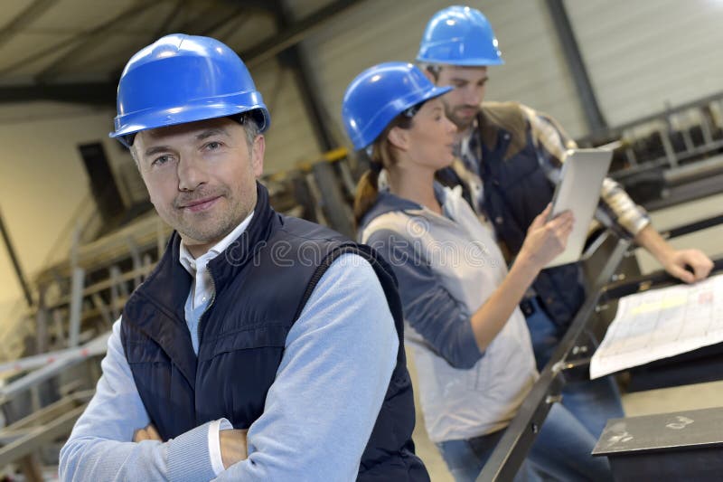 Executive with his team stock photo. Image of business - 2823382