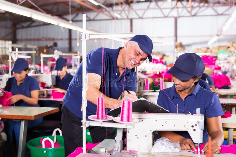 Supervisor production area stock image. Image of pretty - 45439659