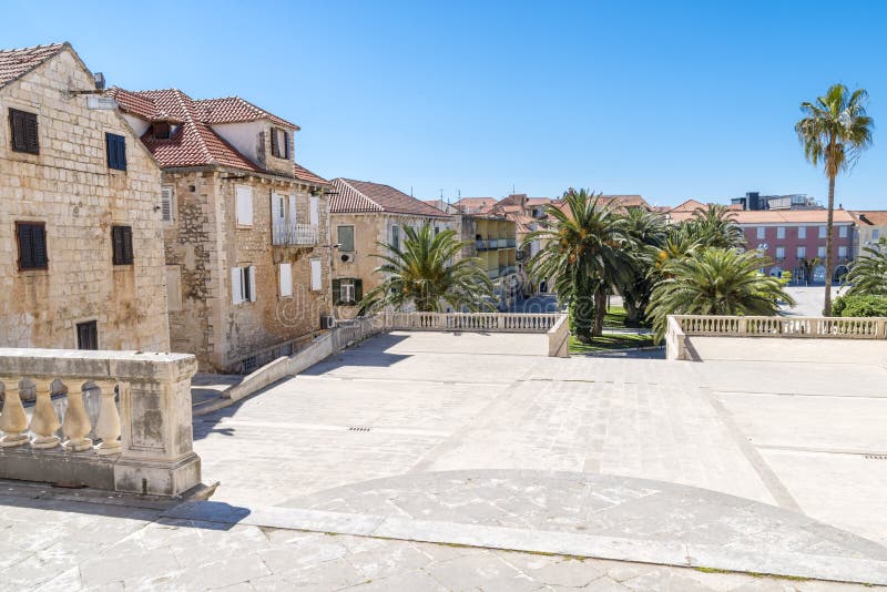 Supetar Town, Brac Island, Croatia Stock Image - Image of island ...