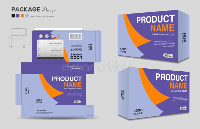 Supplements and Cosmetic Box Design, Package Design Template, Box ... Supplements and Cosmetic Box Design, Package Design Template, Box ...