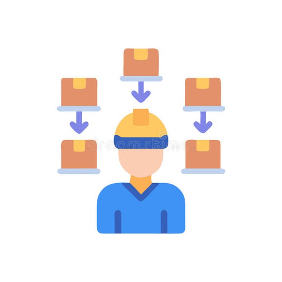 Supplier Icon for Procurement and Supply Chain Stock Image ...