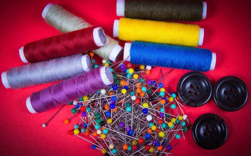 Supplies and Accessories for Sewing - Threads, Pins, Buttons ...