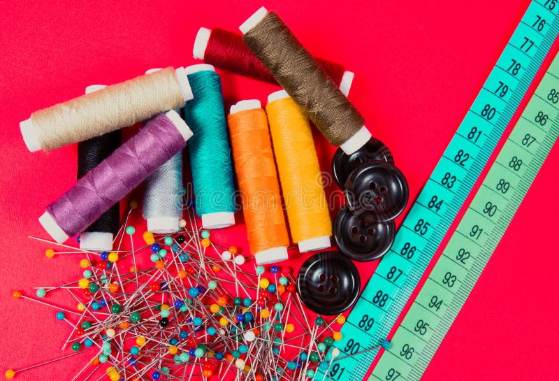 Supplies and Accessories for Sewing - Threads, Pins, Buttons ...