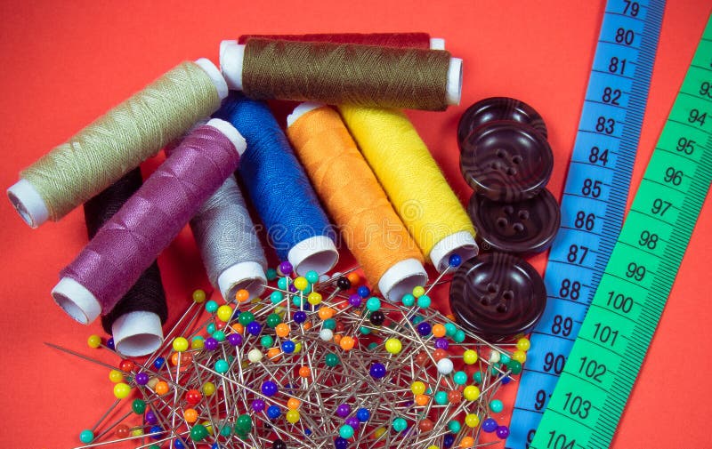 Supplies and Accessories for Sewing - Threads, Pins, Buttons ...