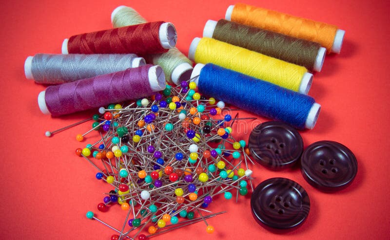 Supplies and Accessories for Sewing - Threads, Pins, Buttons ...