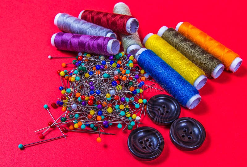 Supplies and Accessories for Sewing - Threads, Pins, Buttons ...