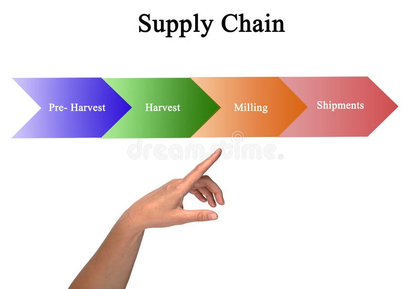 Supply Chain in Agriculture Stock Photo - Image of screen, 1293: 145335966