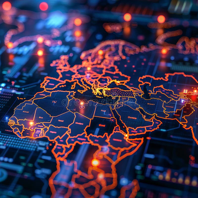 Supply Chain Analyst Mapping Global Distribution Networks Logistics ...