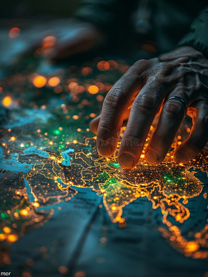 Supply Chain Analyst Mapping Global Distribution Networks Logistics ...