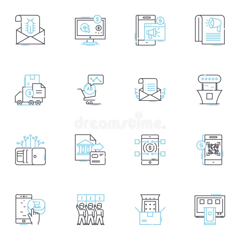 Supply Chain Linear Stock Illustrations – 969 Supply Chain Linear Stock ...