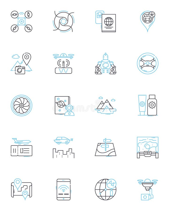 Warehousing Operations Line Icons Collection. Inventory, Logistics ... Warehousing Operations Line Icons Collection. Inventory, Logistics ...