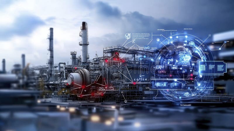 Supply Chain Management Flowchart System Visualizing Industrial ...