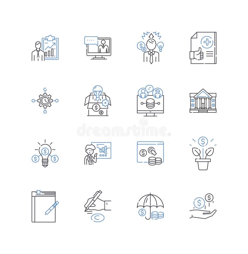 Supply Chain Management Line Icons Collection. Materials, Logistics ... Supply Chain Management Line Icons Collection. Materials, Logistics ...