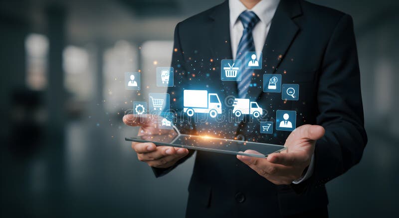 Supply Chain Management Solution Logistics and Distribution Network on ...