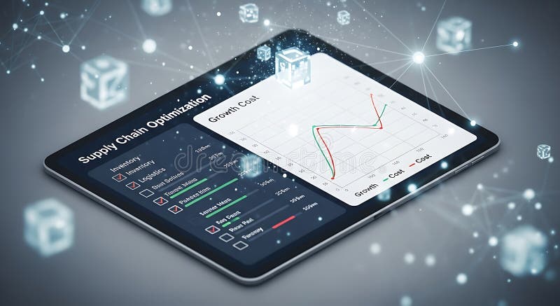 Driven Supply Chain Optimization Stock Illustrations – 470 Driven ...