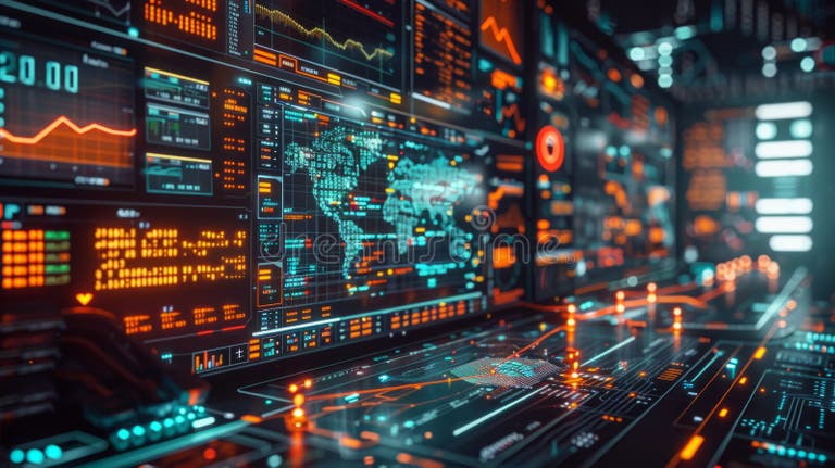 Supply Chain Technology, Advanced 3D Supply Chain Dashboard with AI ...