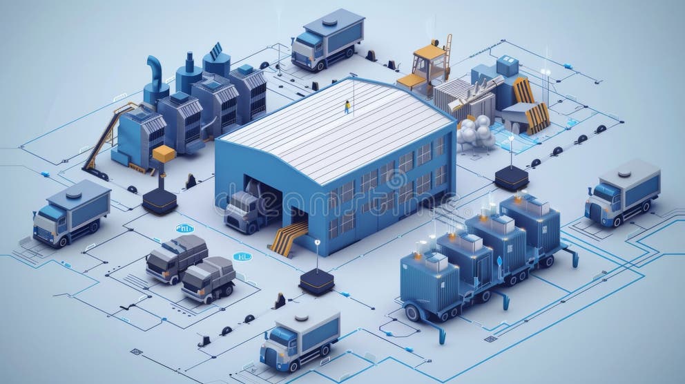 Supply Chain Workflow, Visualization of the End-to-end Supply Chain ...