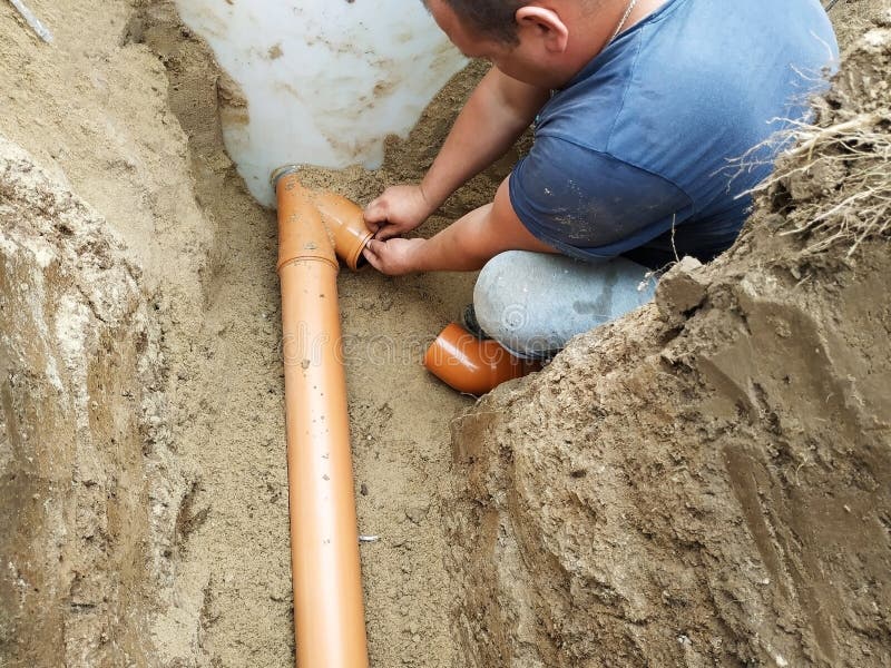 Hand Digging Pipe Line Stock Photos - Free & Royalty-Free Stock Photos ...