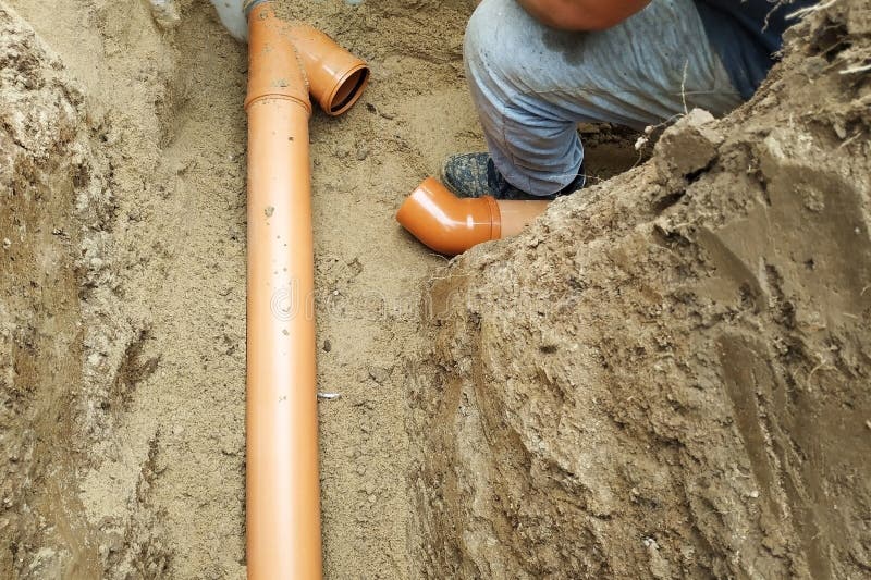 Hand Digging Pipe Line Stock Photos - Free & Royalty-Free Stock Photos ...