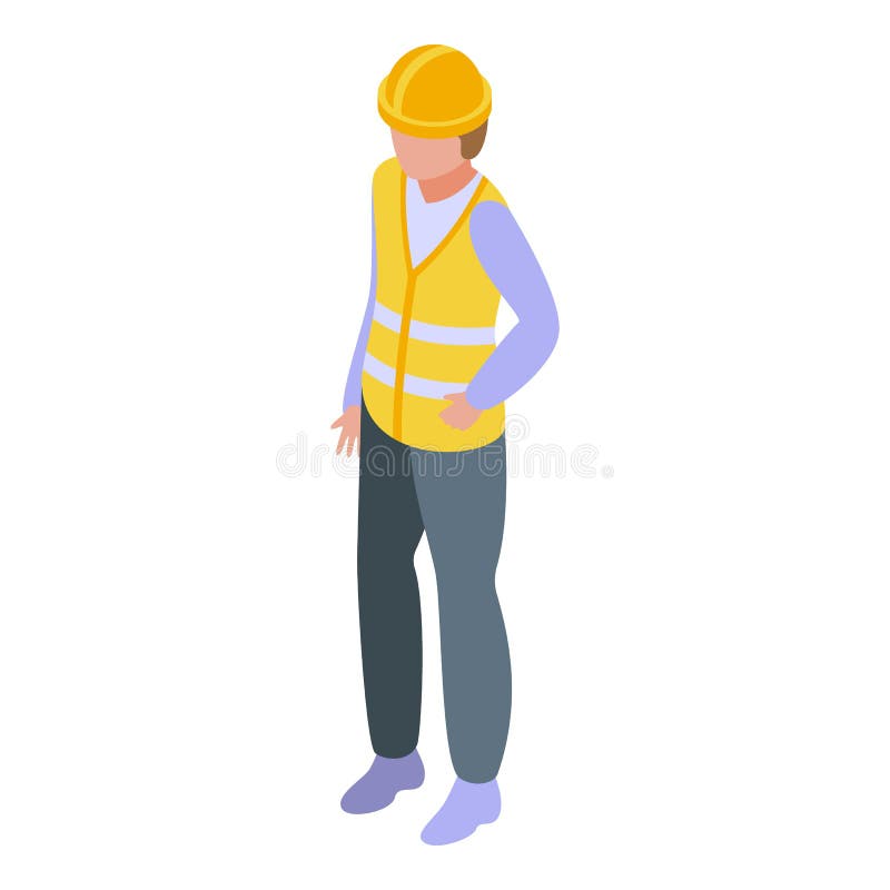 Supply Worker Icon Isometric Vector. Factory Production Stock Vector ...