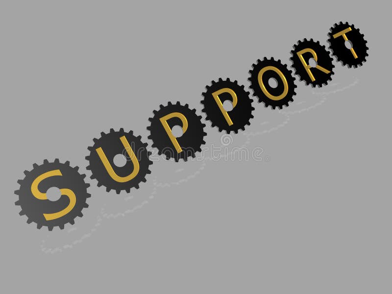 Support illustration stock. Illustration du caractère - 12724871