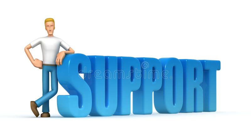 Support stock illustration. Illustration of cute, graphic - 13518933