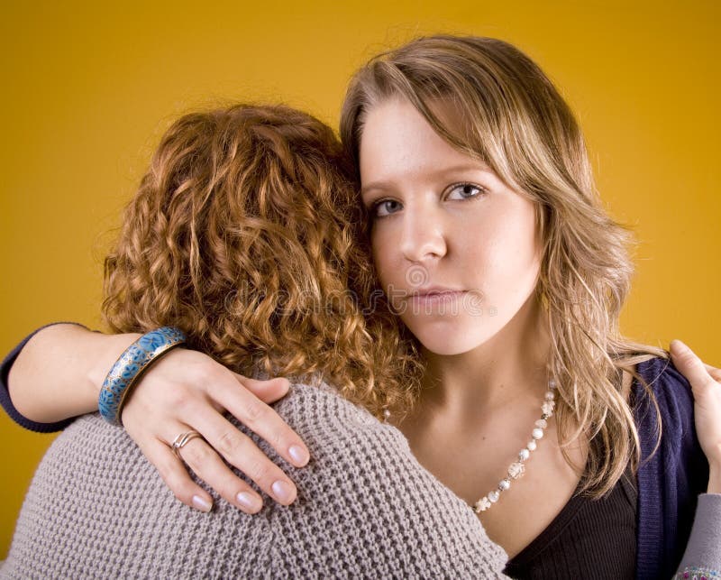 Family problems stock image. Image of health, embrace - 1332451