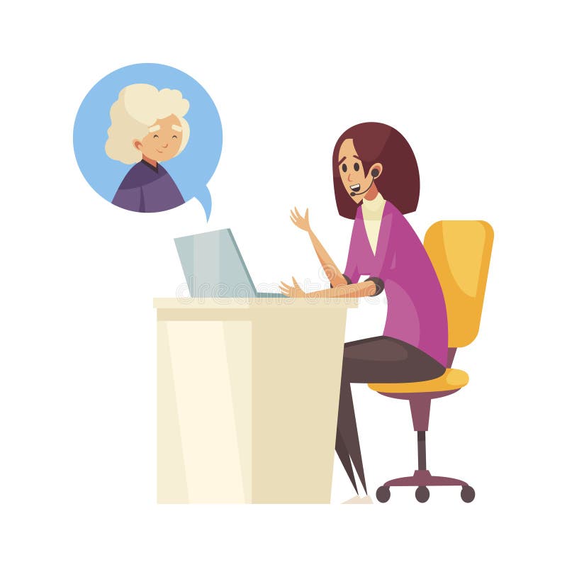 Remote Support Head Icon Stock Illustrations – 71 Remote Support Head ...