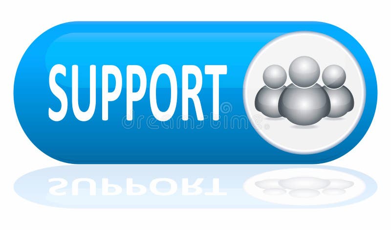 Support icon stock illustration. Illustration of poster - 11470713