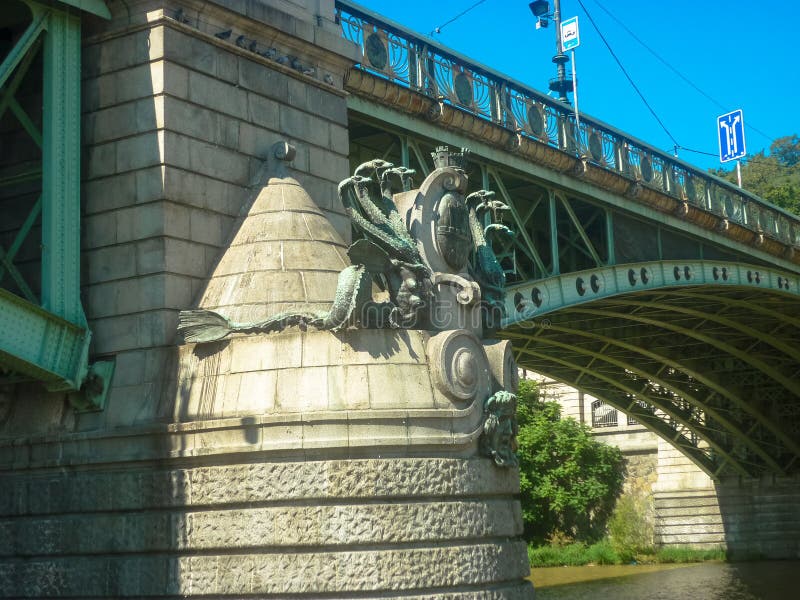 Support bridge stock image. Image of view, transportation - 70363827