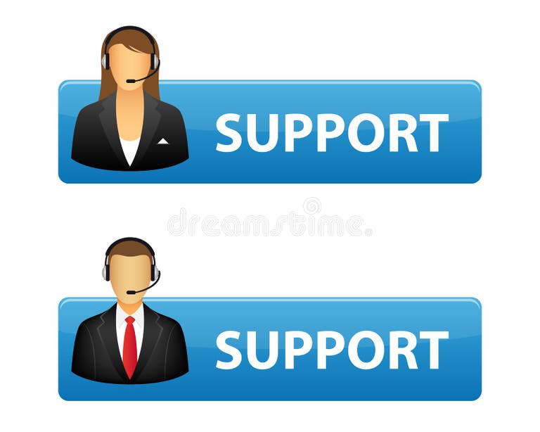 Support Help Assistance Buttons Stock Illustrations – 4,040 Support ...