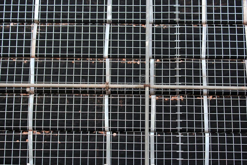 Support Cages on a Construction Site Stock Photo - Image of concrete ...