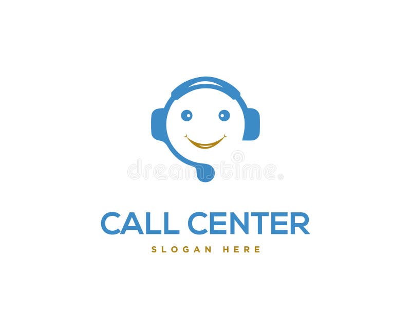 Support with Call Center Logo Icon Design. Stock Vector - Illustration ...