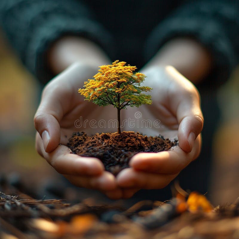 Support and Care. a Little Magic and Hope Stock Illustration ...