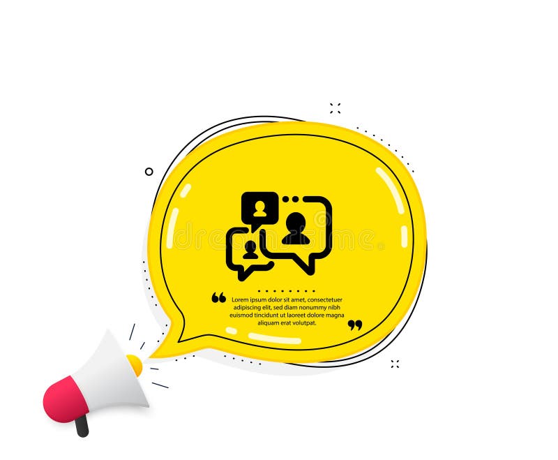Support Chat Icon. Comments Sign. Speech Bubble Message. Vector Stock ...