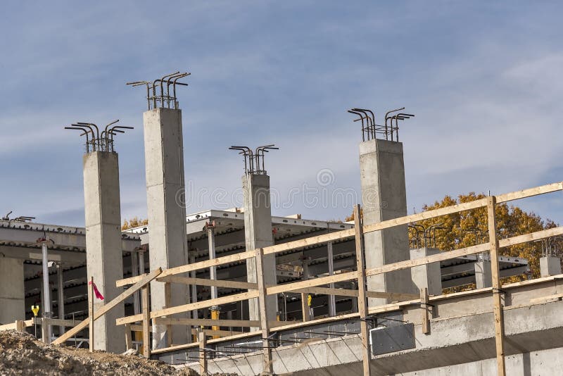 Support Columns in the Architectural Construction - a Symbol of Stock ...